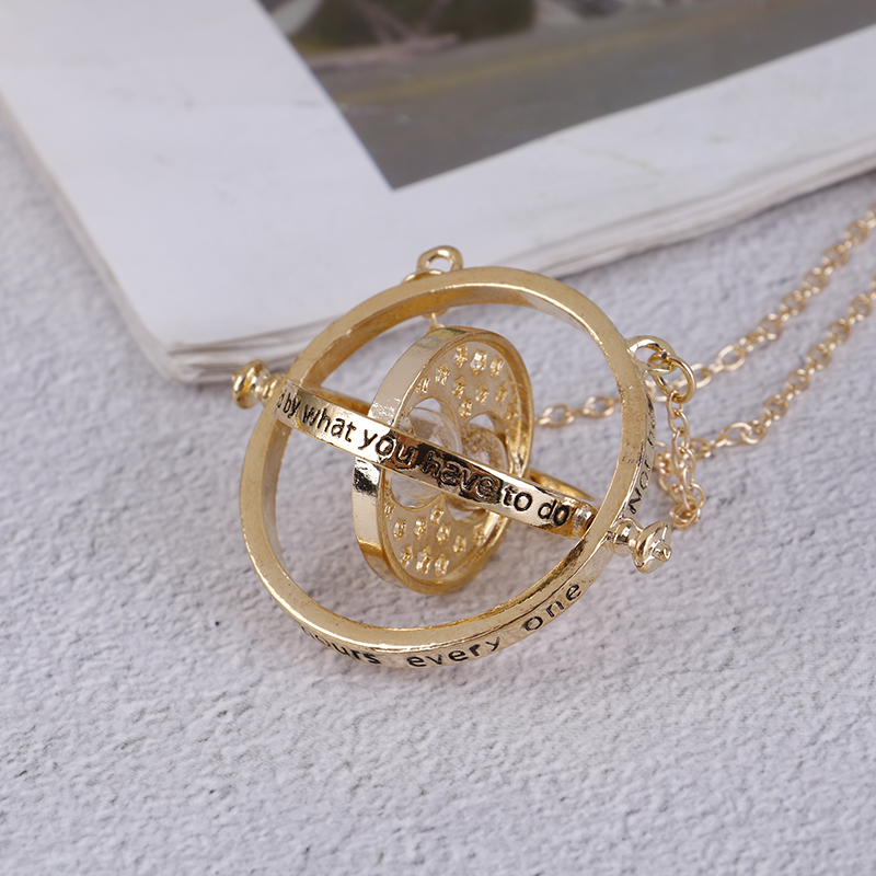 【Hot demand】Time Turner Hourglass Turner Time Warp Chain Hermione Harry ...