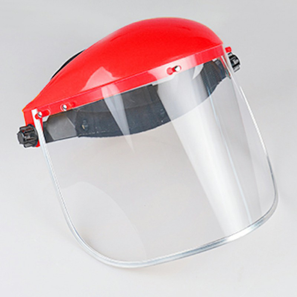 Protective Safety Mask Clear Head-mounted Face Eye Shield Screen ...