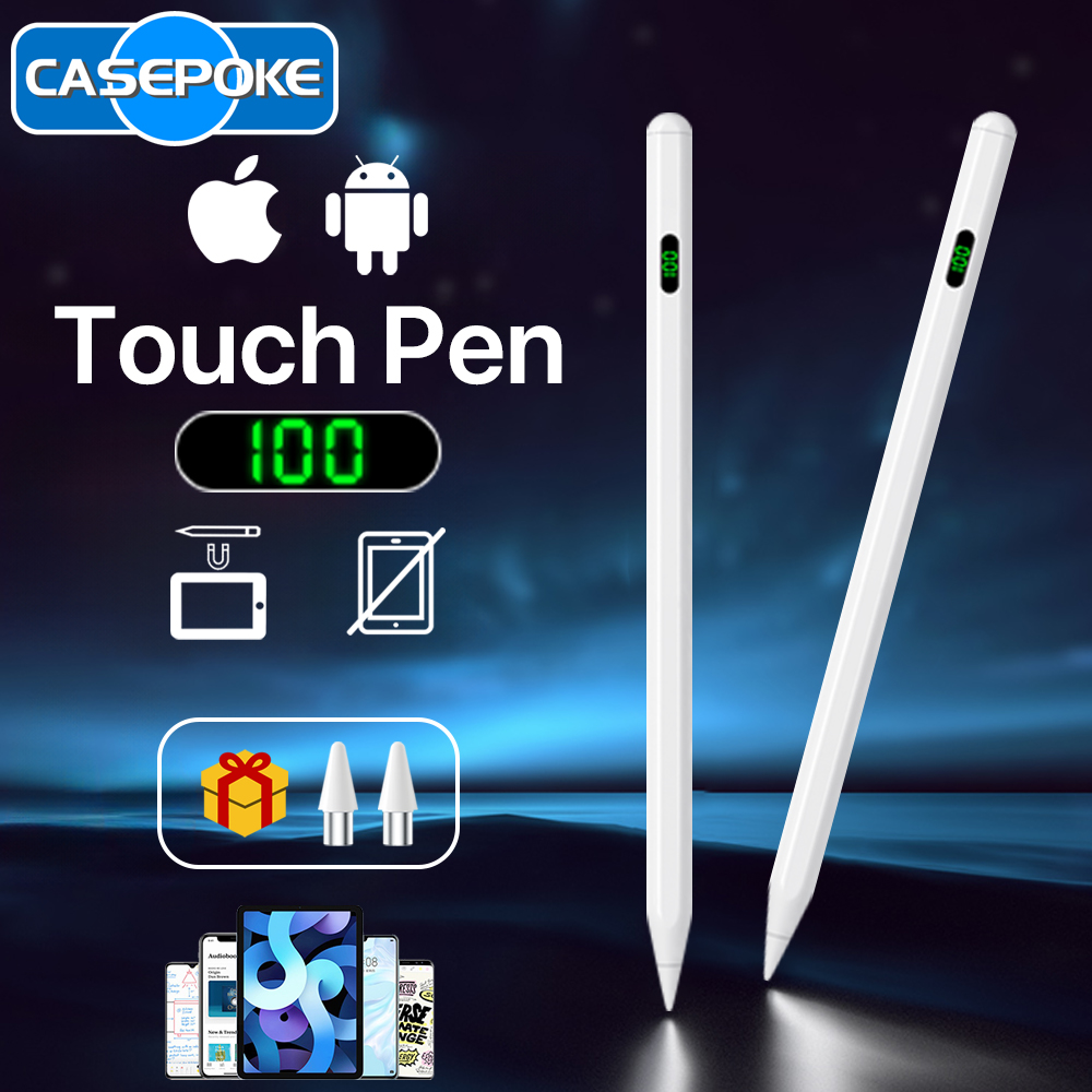 CASEPOKE Tablet Stylus Pen For Android iOS Phone Pencil For iPad Xiaomi ...
