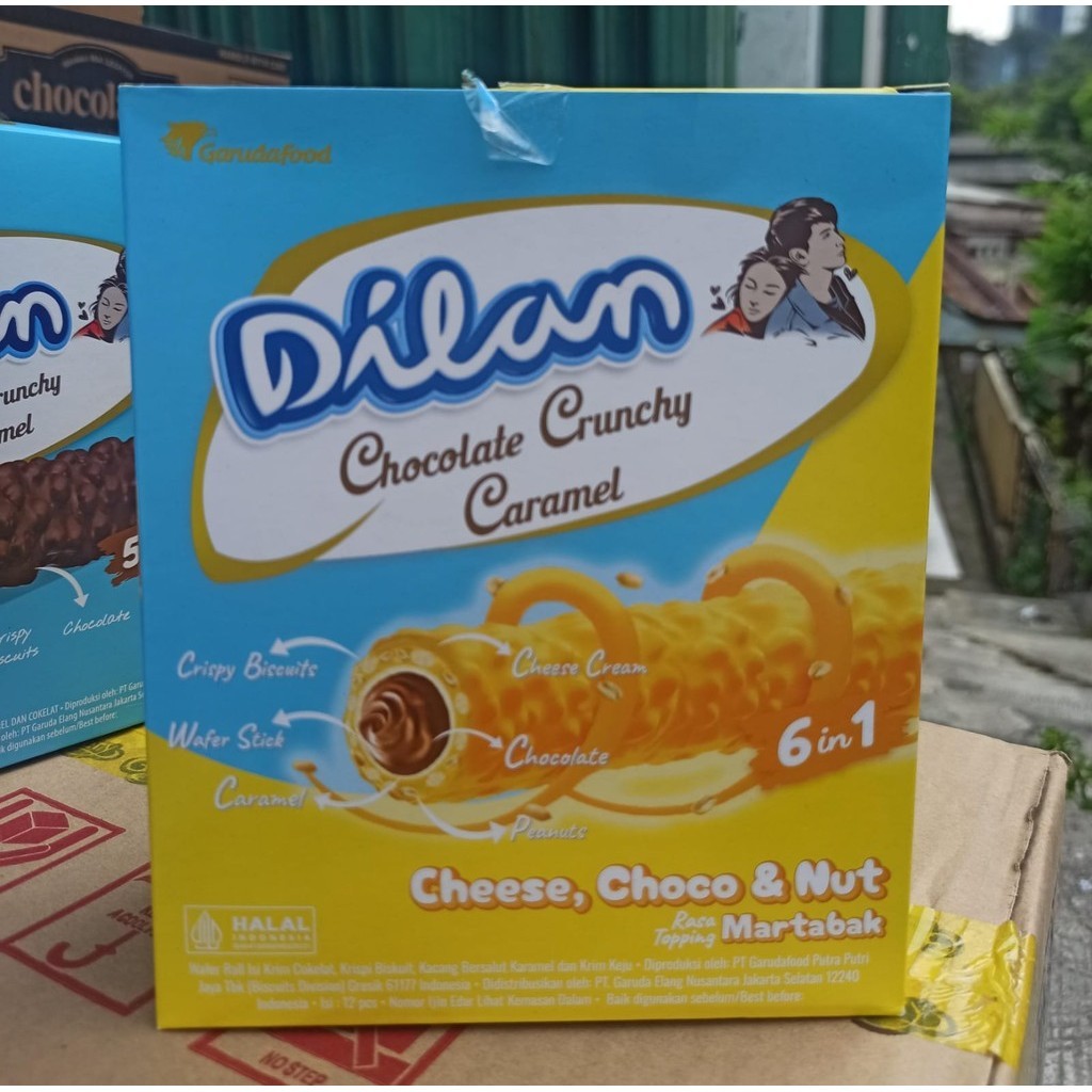 Dilan Choco Crunchy Cheese 24 gr BOX | Lazada Indonesia