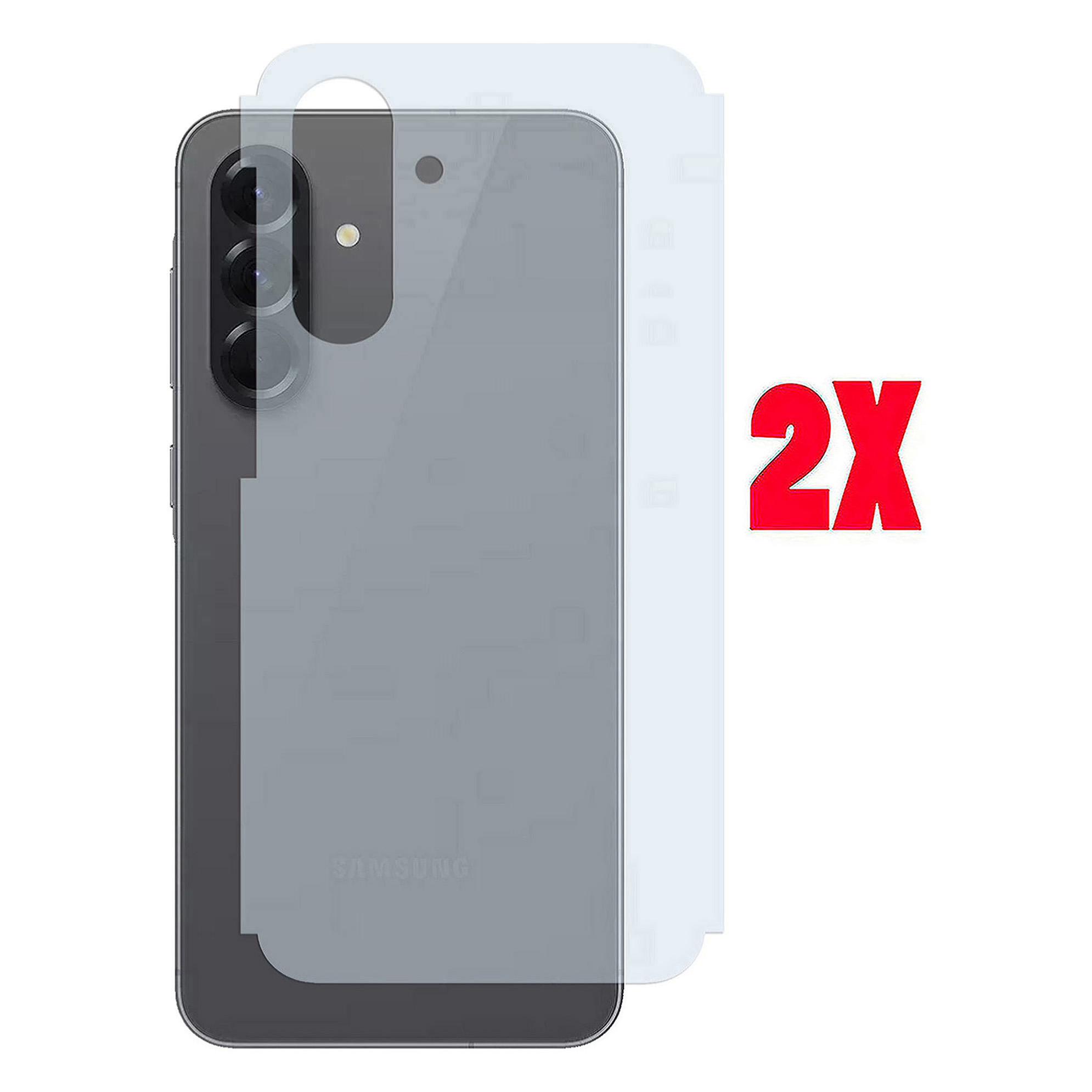 Samsung A56 Soft Matte Finish Film Protector for Back Panel for Back ...