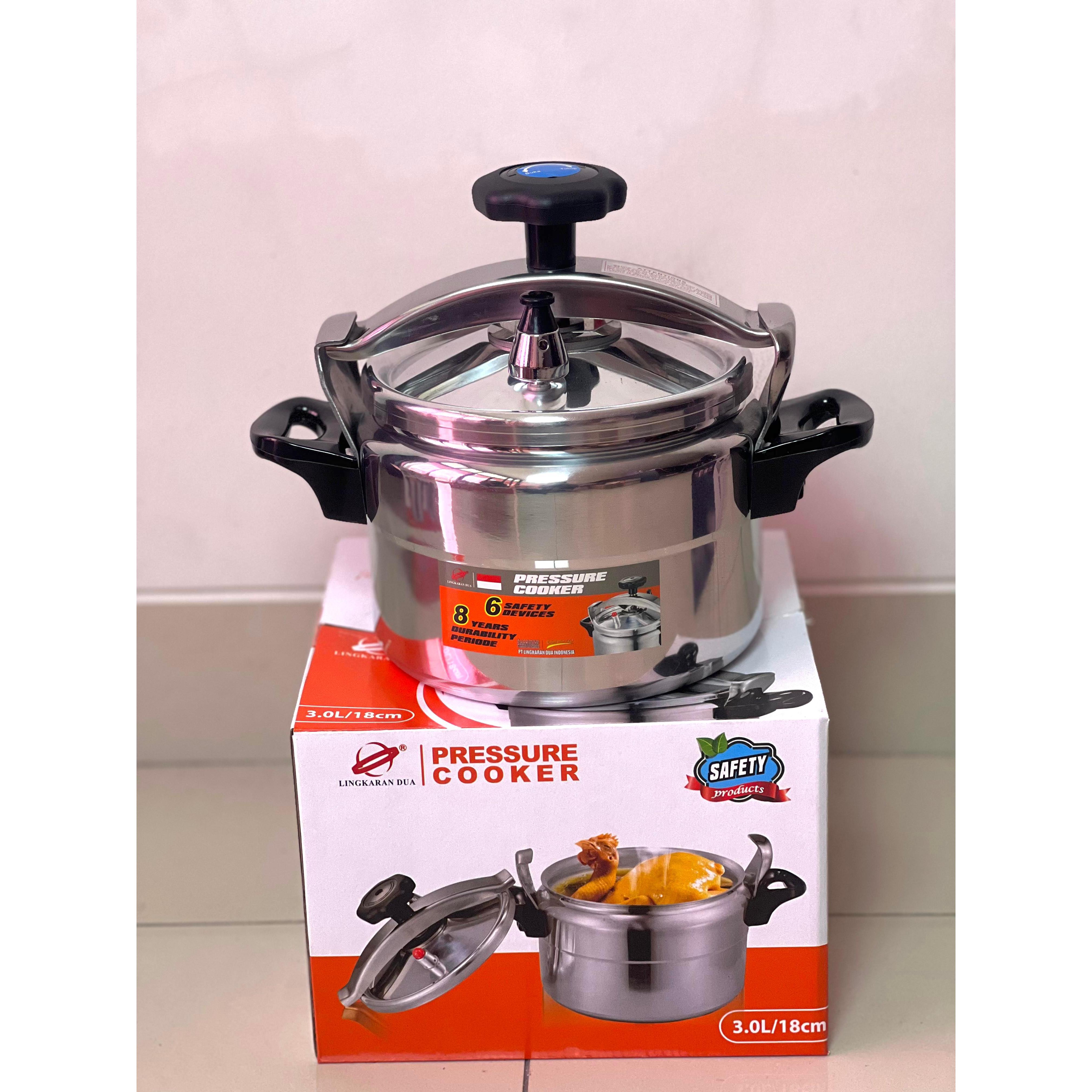 Panci Presto Ukuran 3 Liter Kecil Mini Presto Daging 18 Cm Panci Presto ...