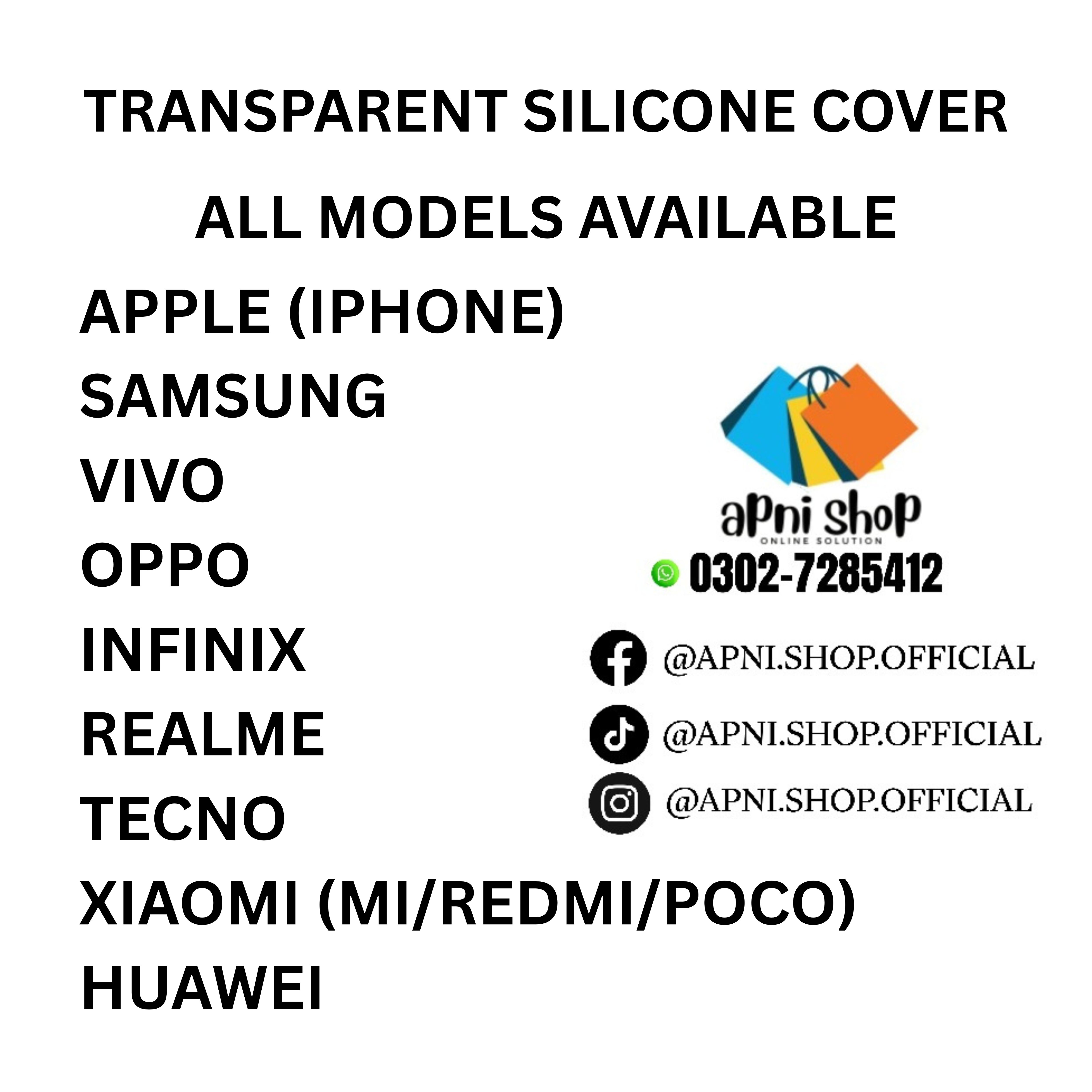 VIVO X100 - Transparen Back Cover | Daraz.pk