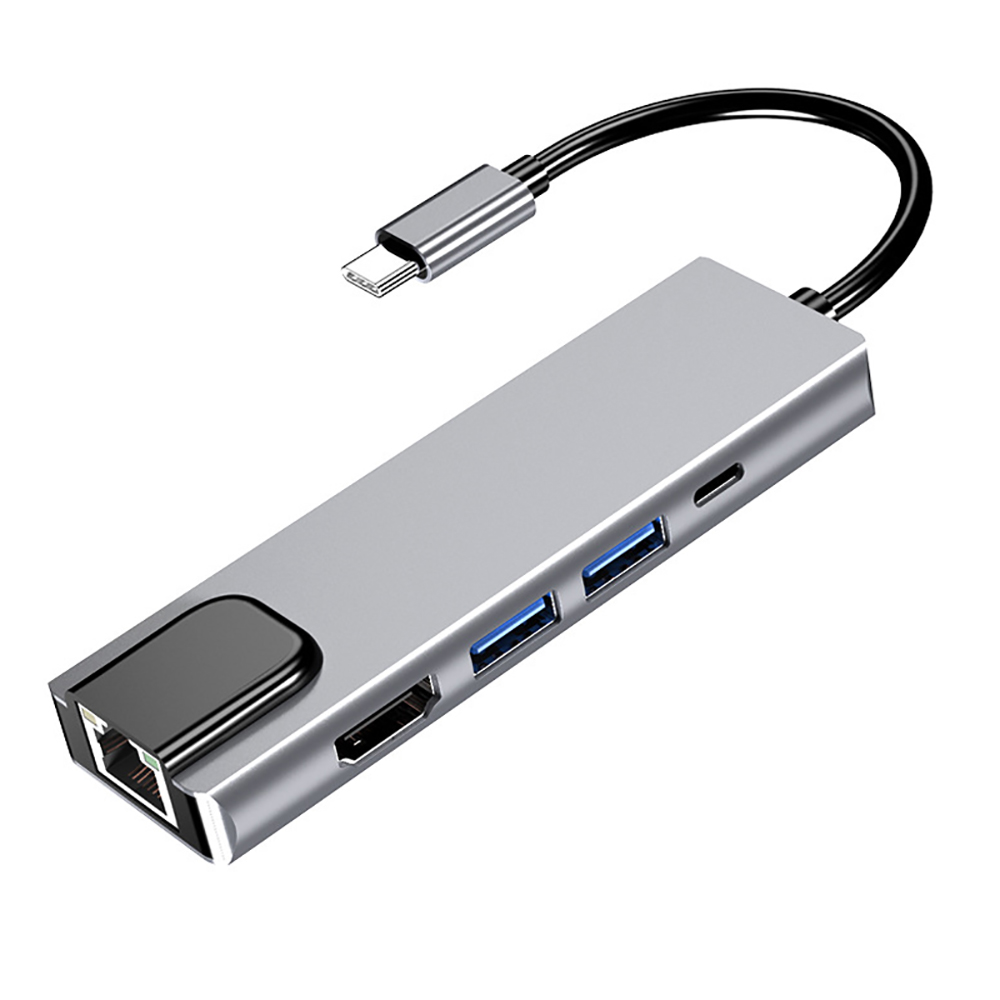 【Direct-sales】 type C hub HDMI 4K USB C hub to Gigabit Ethernet RJ45 ...