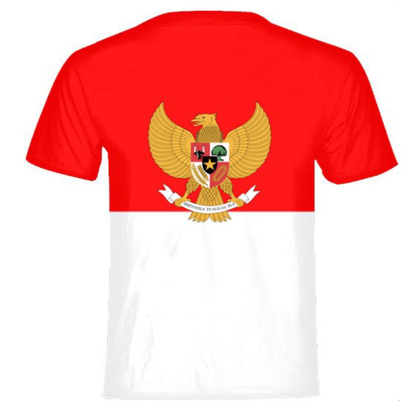 INDONESIA male diy free custom made name number idn boy t shirt nation ...