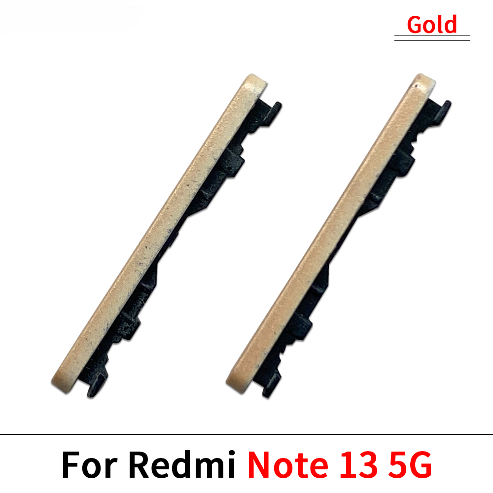 1pcs Power Volume Side Button Key For Xiaomi Redmi Note 13 Pro 4G 5G ...
