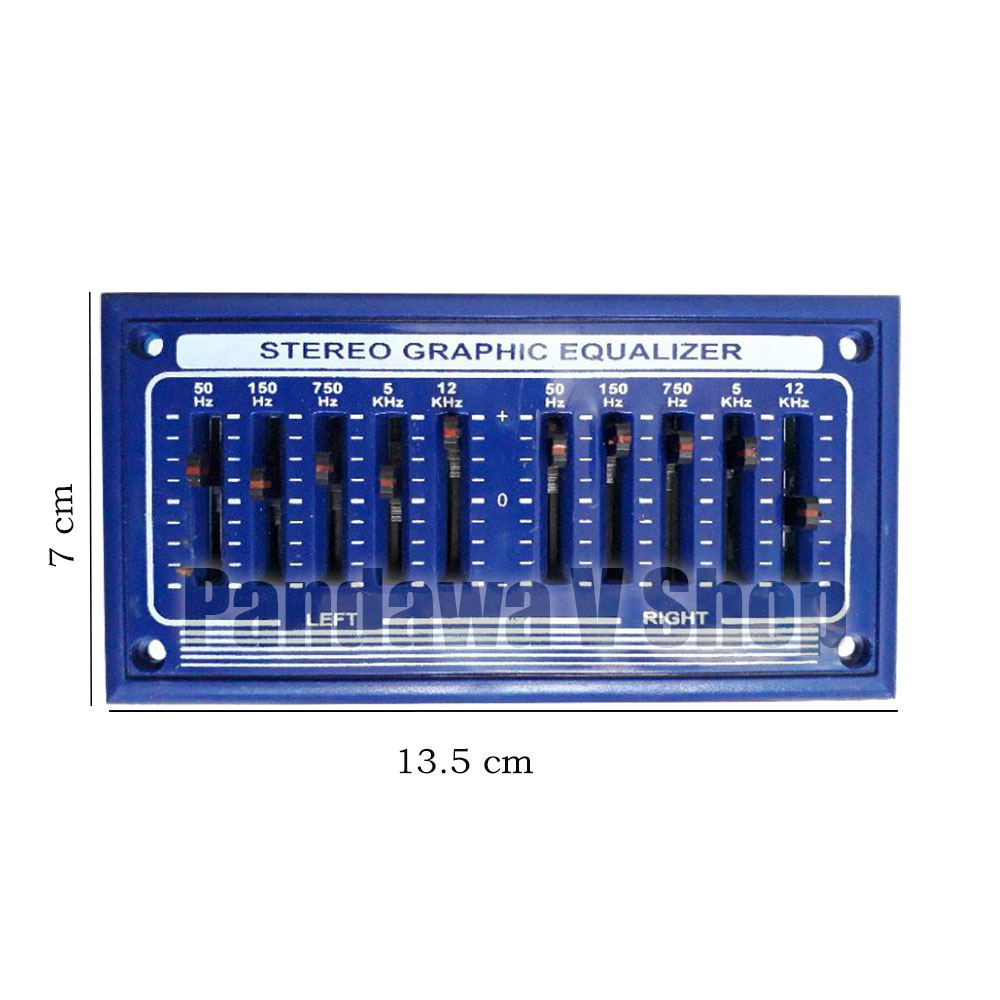Kit equalizer 10 chanel stereo lengkap panel | Lazada Indonesia