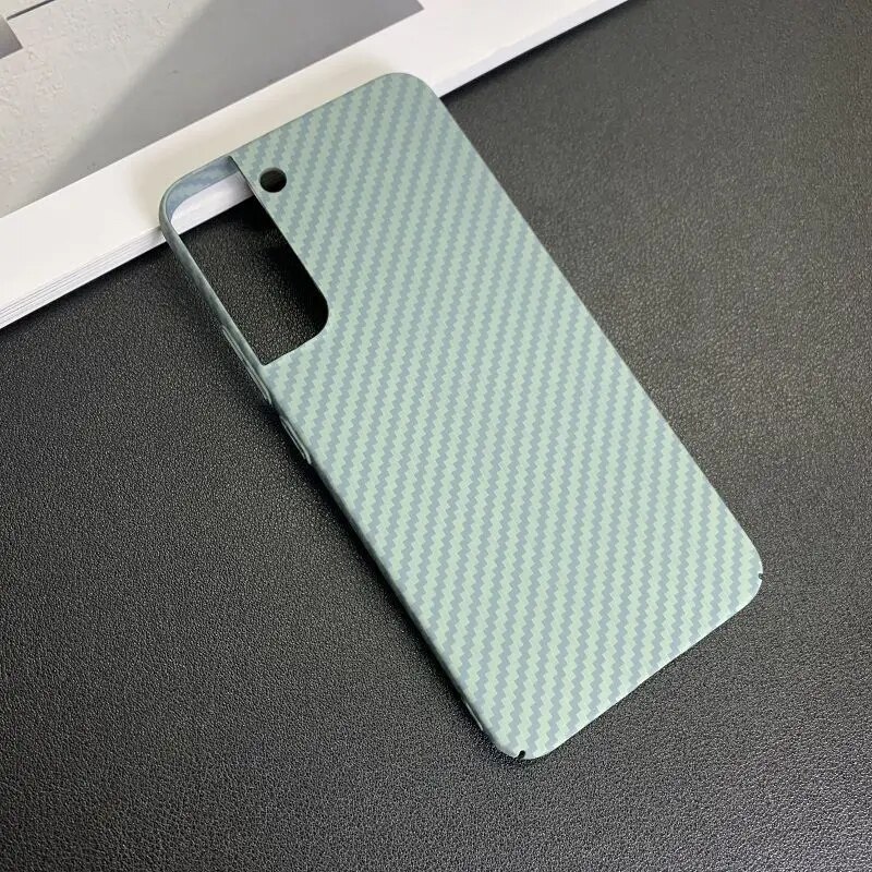Ultra Thin Carbon Fiber Texture PC Matte Phone Case For Samsung Galxy ...