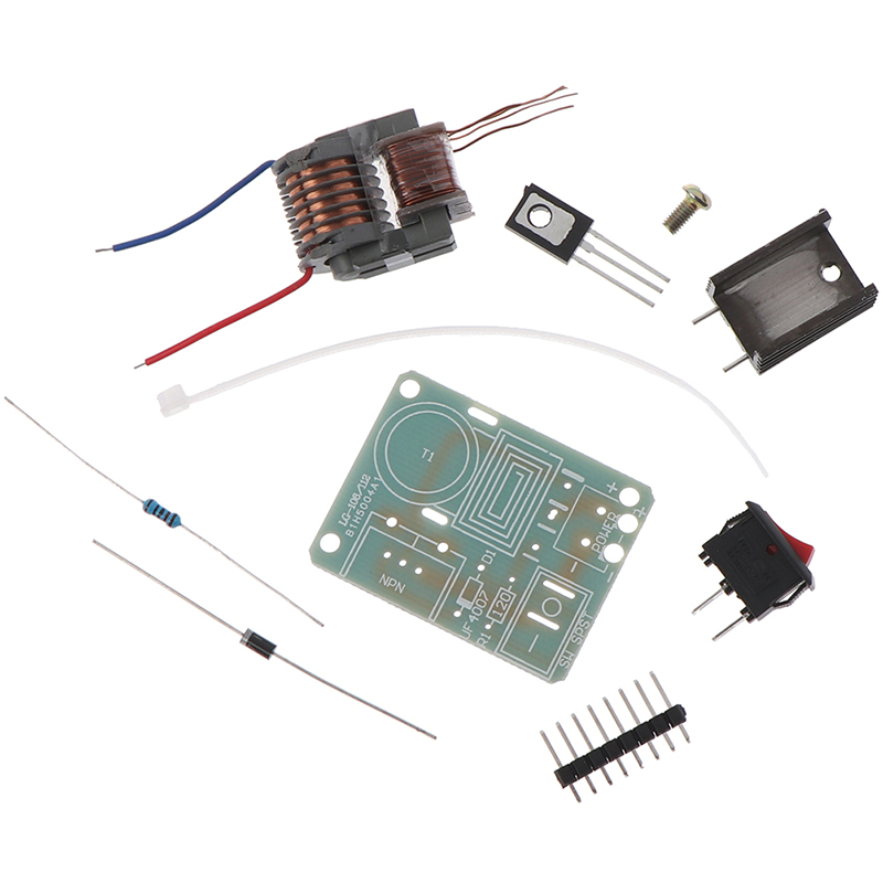 1Set 15KV High Voltage Inverter Generator Spark Arc Ignition Coil ...