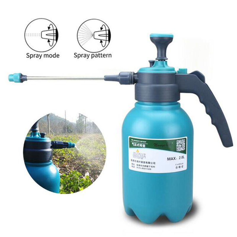 2L Water Chemical Sprayer Pressure Garden Portable Handheld Spray ...