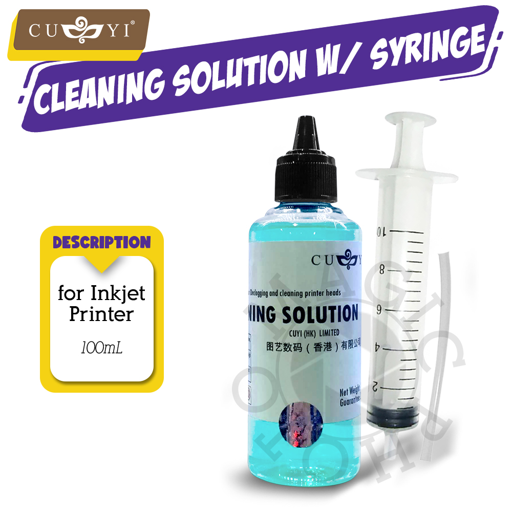 Magic photo CUYI Cleaning Solution 100ML for All Inkjet Printers ...