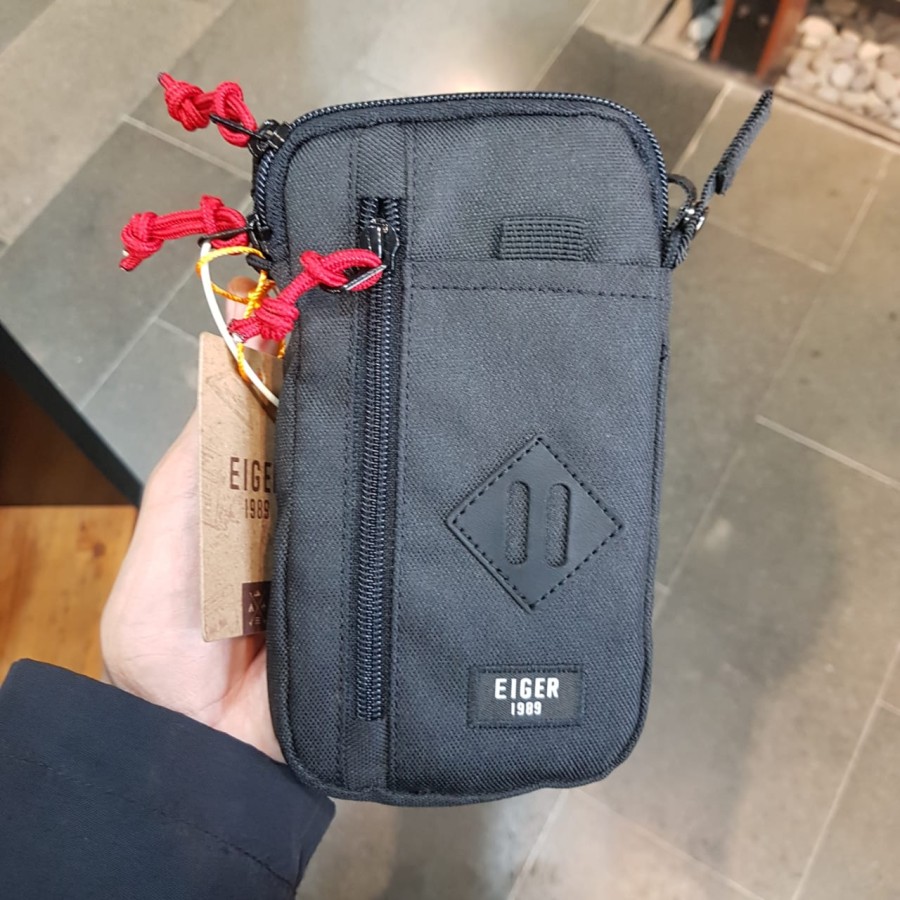 TAS HANDPHONE EIGER X-SCAWBY VERTICAL 2.0 - BLACK | Lazada Indonesia