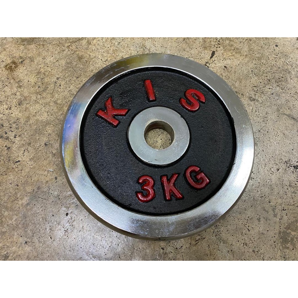 Dumbbell Plate Gym plate 2.0kg 2.5kg 3.0kg diameter 25mm | Lazada