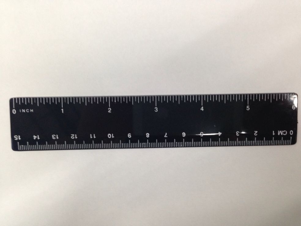 Rulers Stencils Black ruler set student ruler 15cm advertising ruler ...