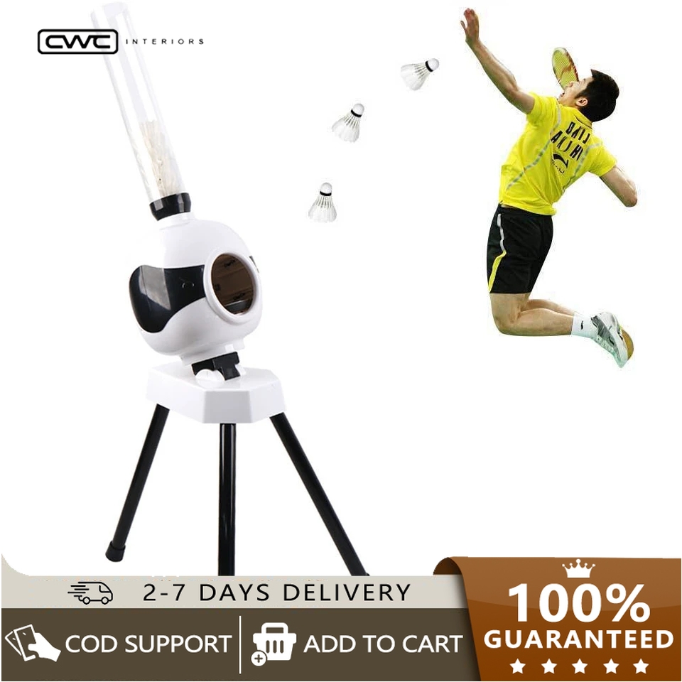 Badminton Automatic Serve Machine Children Badminton Trainer Outdoor ...