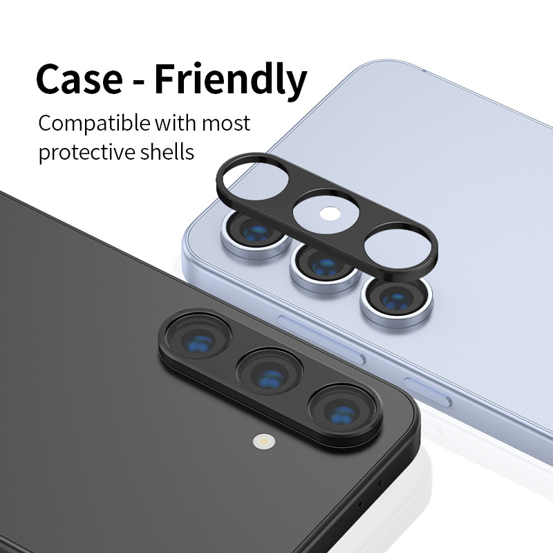 Metal Lens Ring Case for Samsung Galaxy S24FE Camera Lens Screen ...