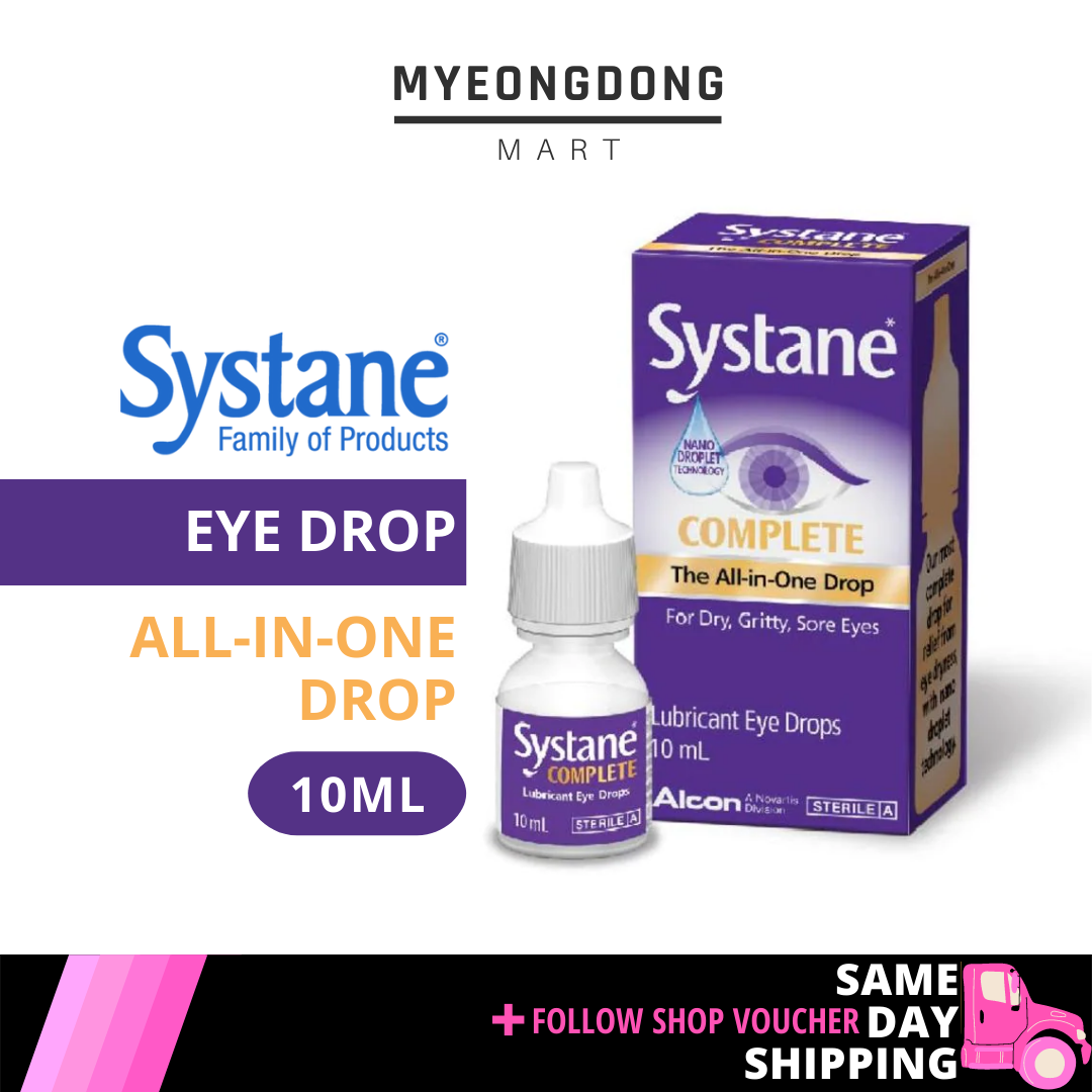Alcon Systane Complete Lubricant Eye Drop 10ml | Lazada Singapore