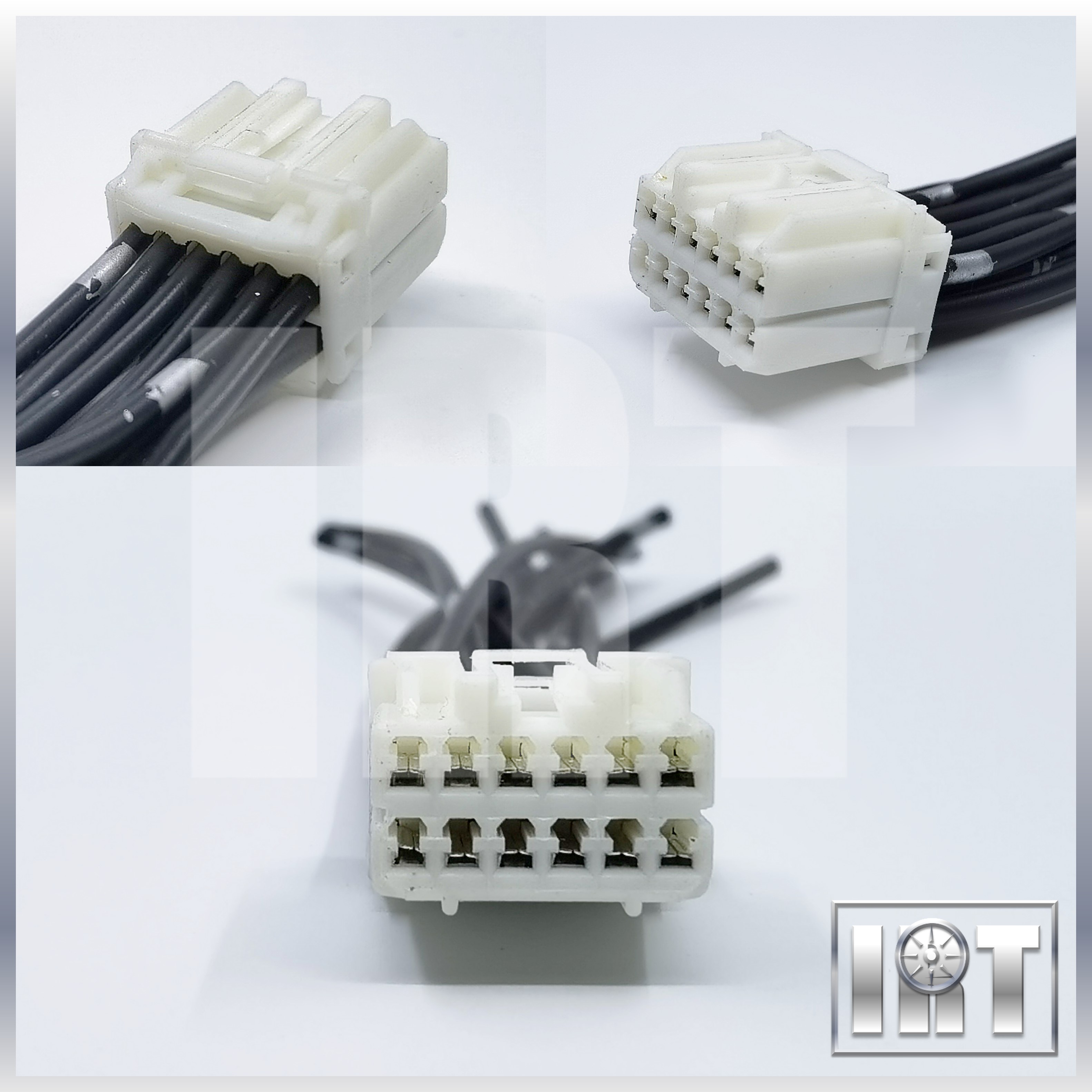 12 Pin ECU Socket Evo 4AG Corolla AE92 1JZ Soket Kereta Wire Wiring ...