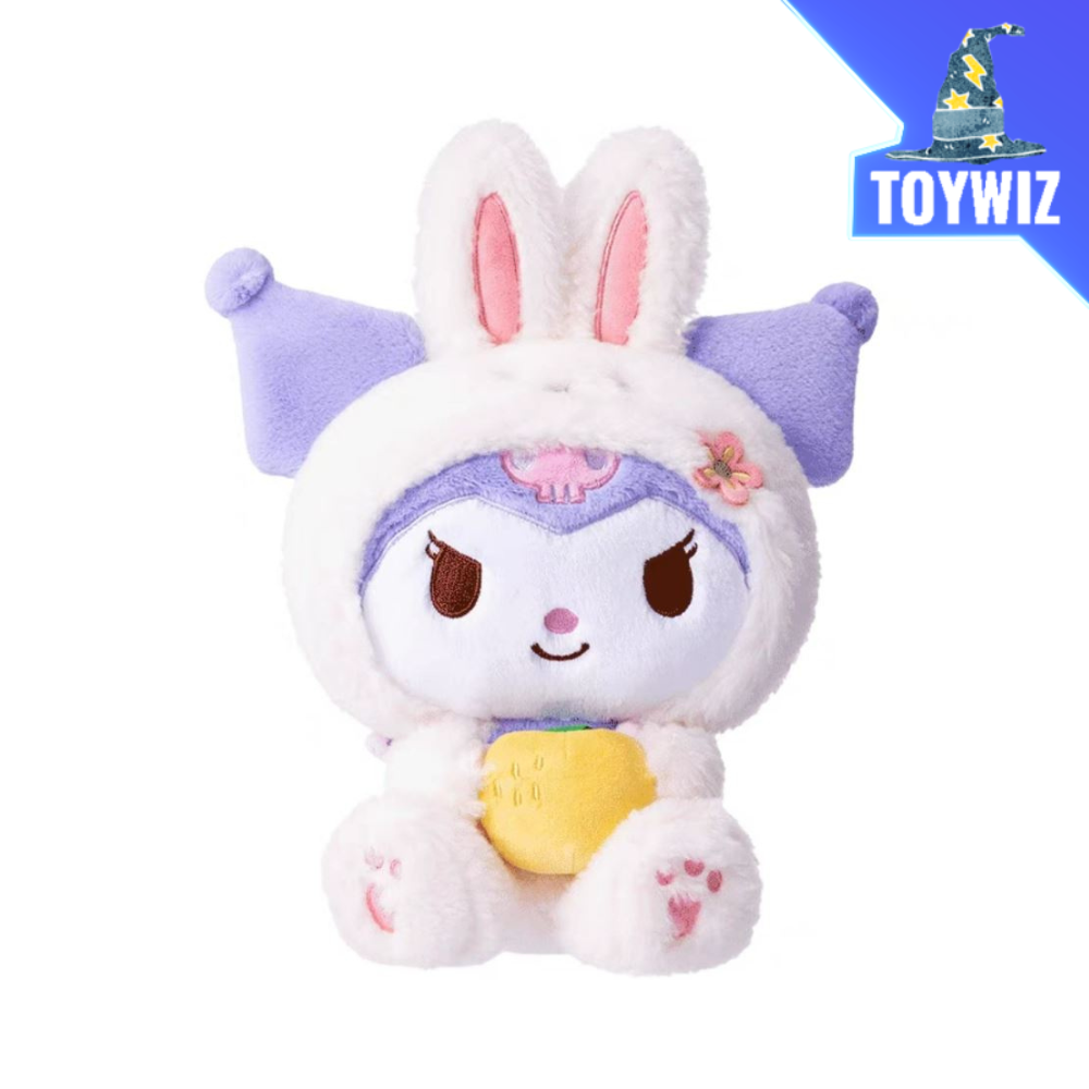 Miniso Sanrio Chracters Crossdressing Rabbit Sitting Doll - Kuromi | Lazada