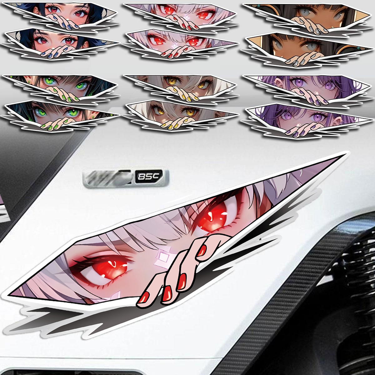Anime Themed Reflective Waterproof and Scratch Resistant Motorcycle ...