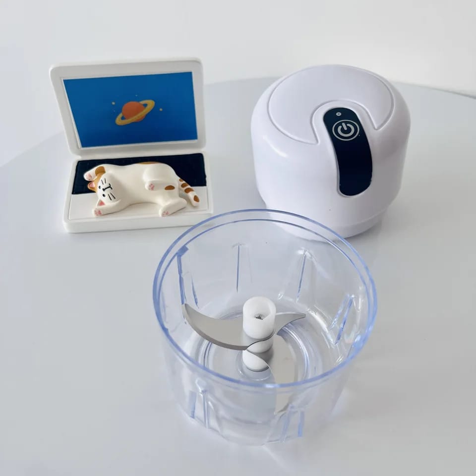 Electric Garlic Masher Portable Chopper Multi Function Meat Grinder ...