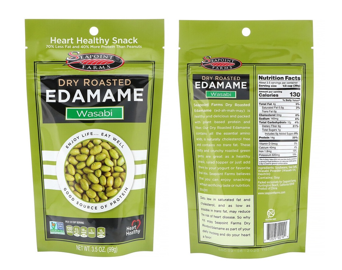 Dry Roasted Edamame Nutrition at Russell Hixson blog