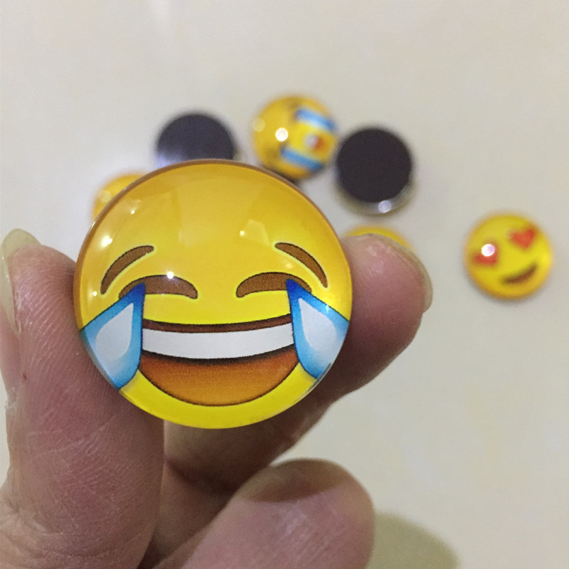 【Shop Now and Save】 12pcs Round Polystyrene Smile Fridge Magnets ...