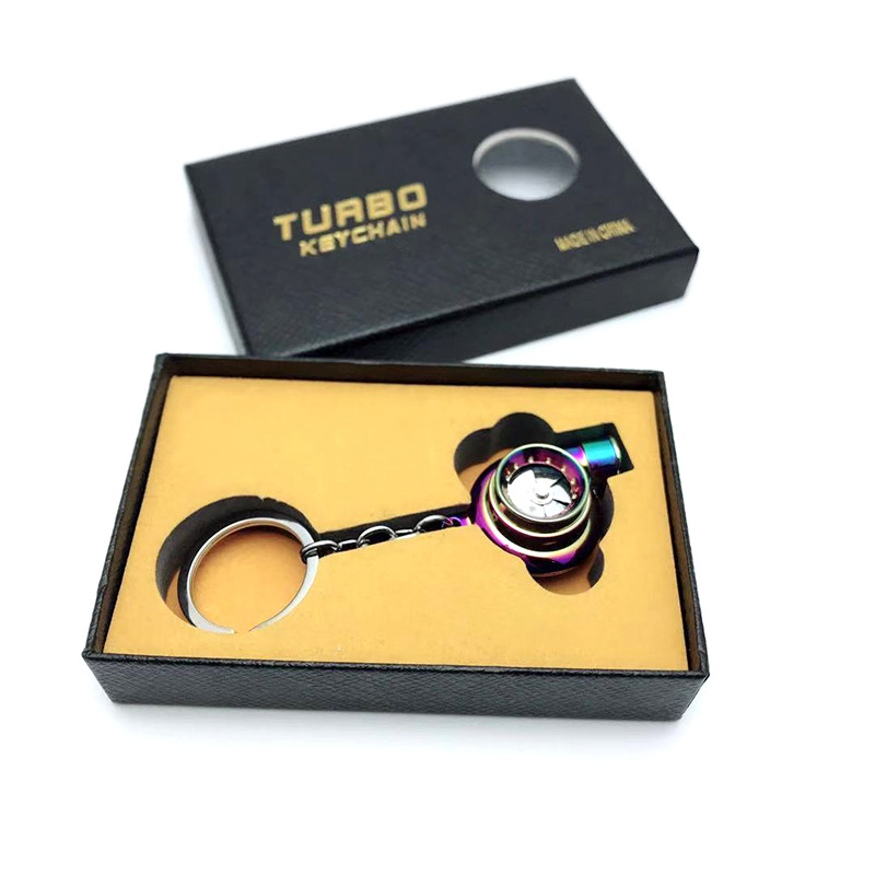 【Hot demand】Turbo Sound Key Chain Turbine Shape Keychain Electric LED ...