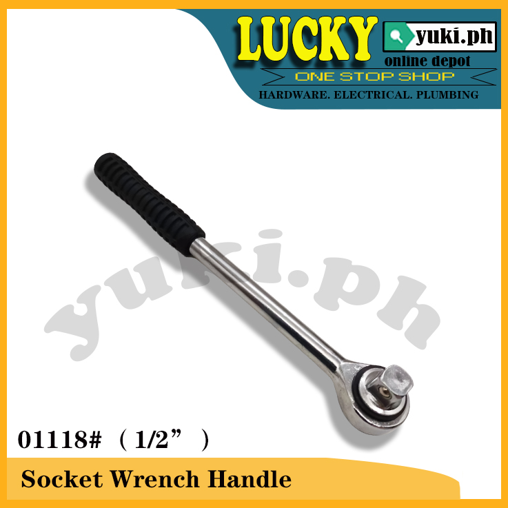 01118 RATCHET SOCKET WRENCH HANDLE (1/2) | Lazada PH