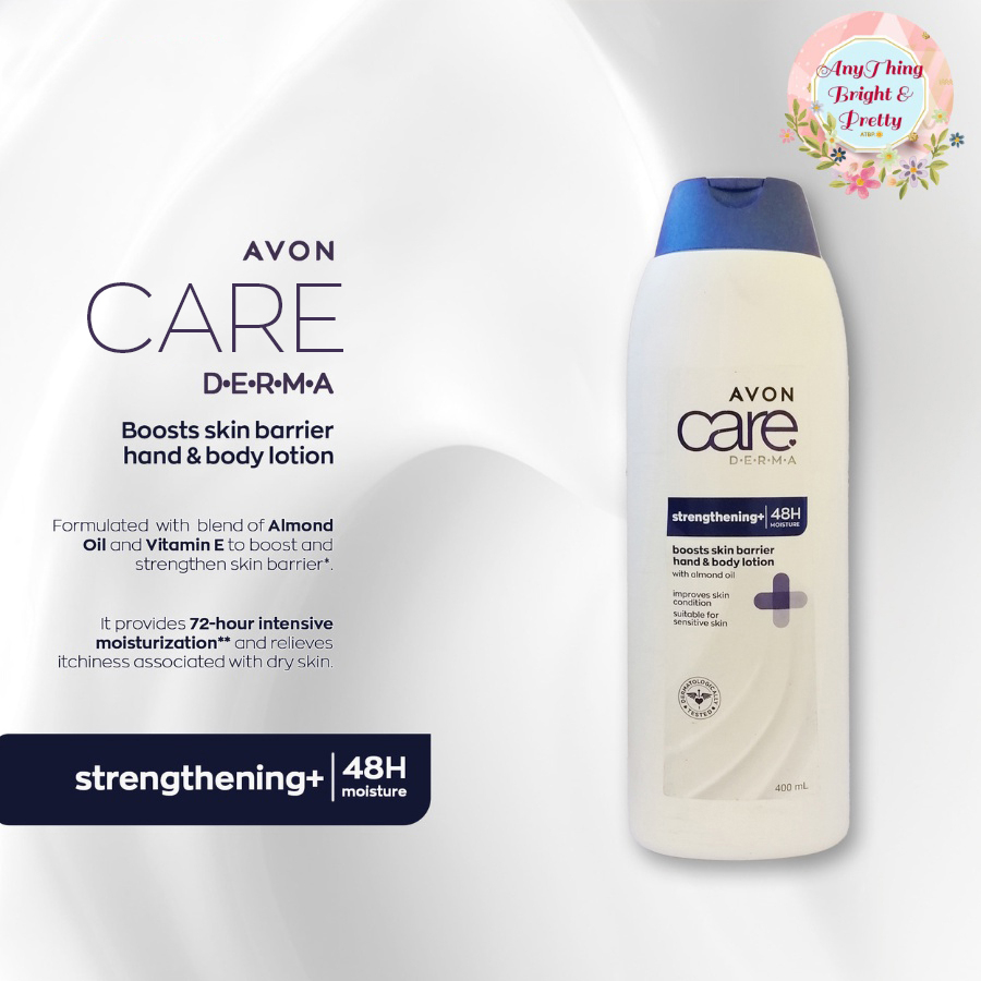 Avon Care Recovery and Strengthening DERMA Hand & Body Lotion 250/400 ...