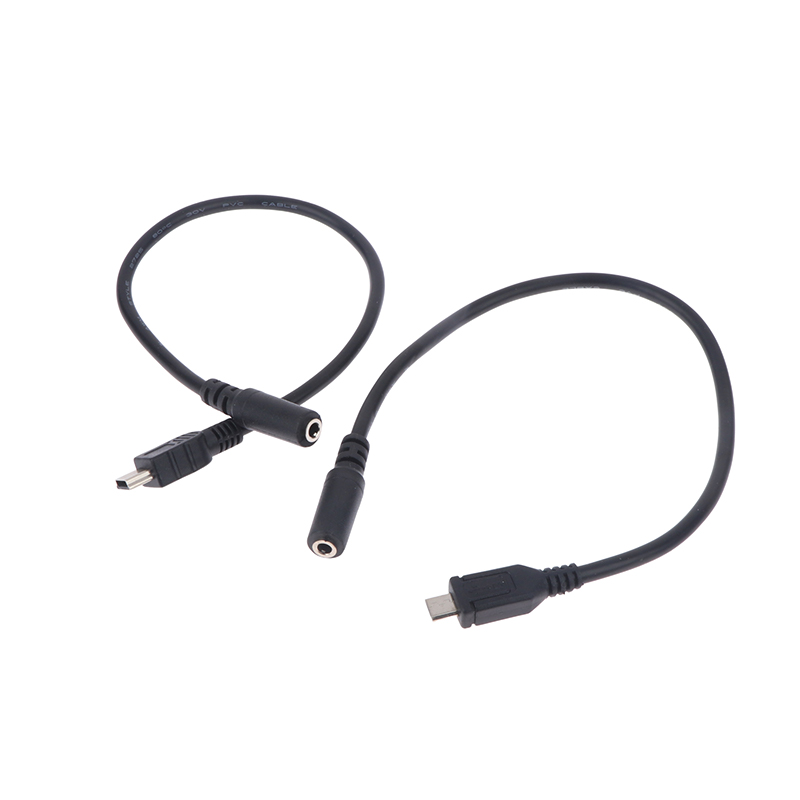 Micro USB to 3.5mm Jack Headphone Earphone Cable Adapter Socket Audio ...