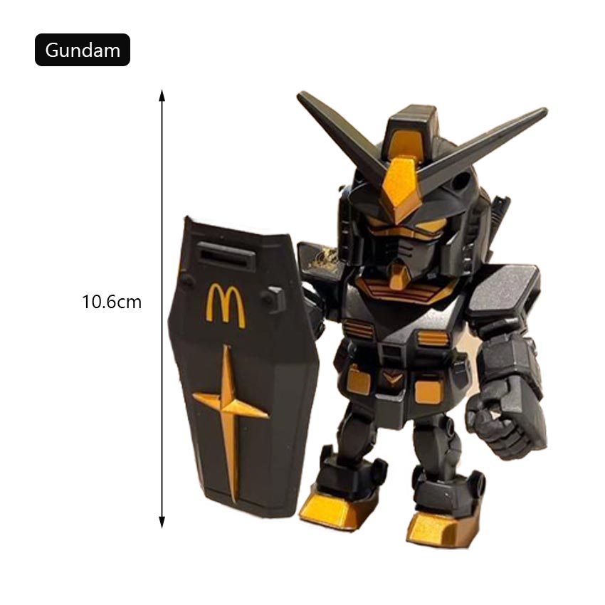 McDonald's Co Branded Black and Gold Ancestor Gundam Mcd Qmsv Mini RX ...