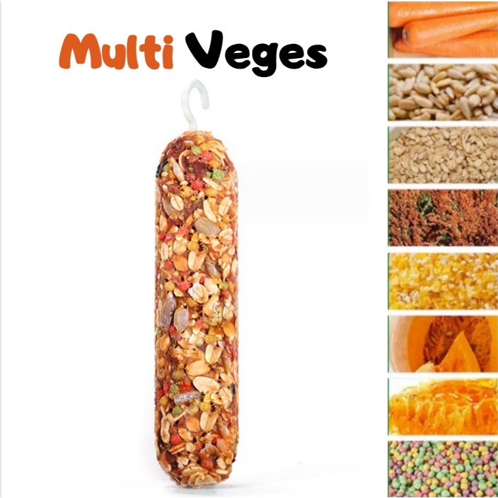 Bird Cereal Stick Cockatiel Treats LoveBird Snack Honey Flavour ...