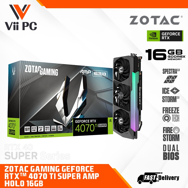 ZOTAC GAMING GeForce RTX 4070 Ti / RTX4070 TI SUPER/RTX4070Ti SUPER/RTX ...