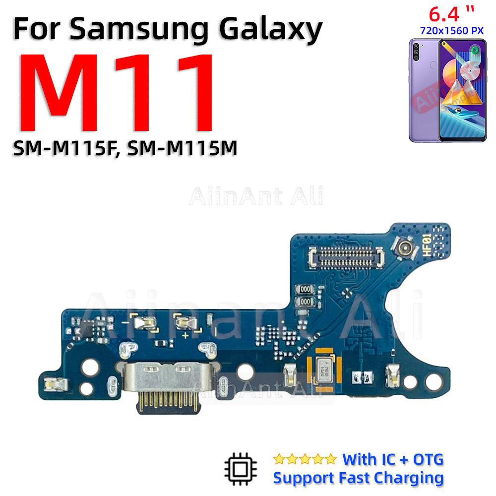Dock USB Board Connector Charging Flex Cable For Samsung Galaxy M01 ...