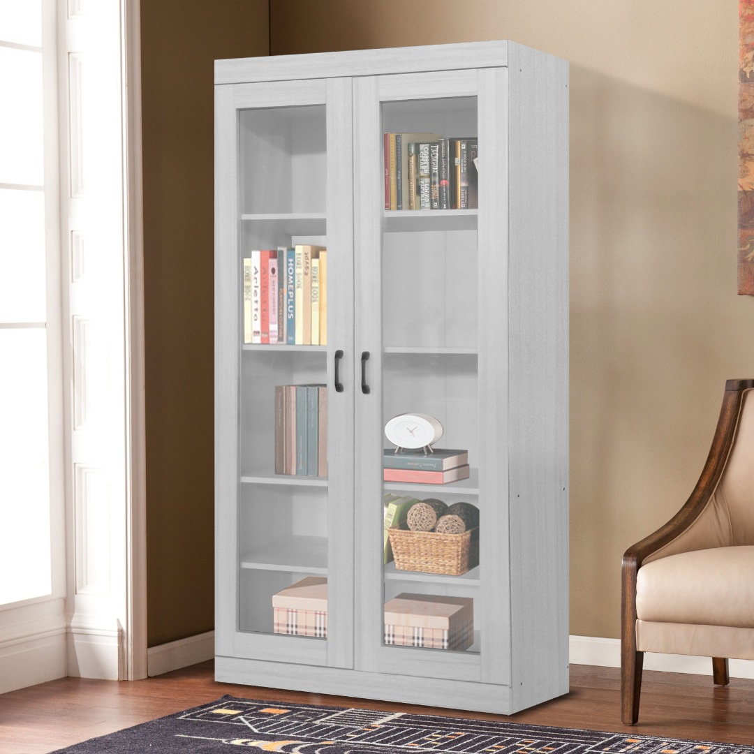 {N Design} 2 Door Book Cabinet / Almari Dapur / Cabinet Dapur / Almari ...