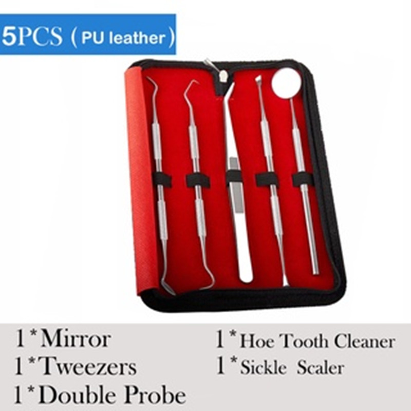 4/5/6 Dental Hygiene Tool Sickle Shape Dentist Tartar Scraper Scaler ...