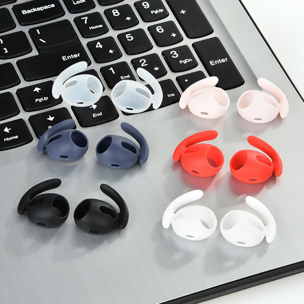 1/3pairs Soft Silicone Earbuds Headphone Earpods Cover Eartip Ear Wings ...