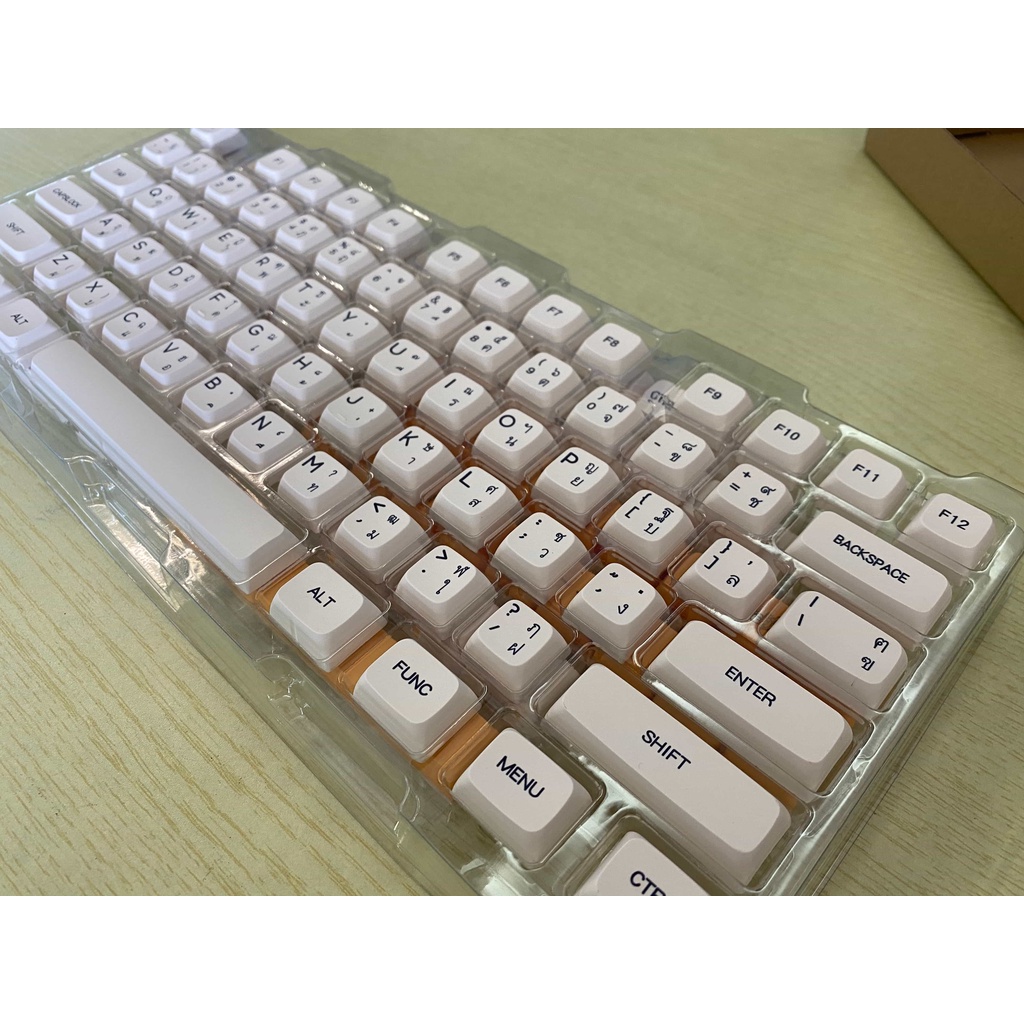 [keycap ไทย] Honey milk customized keycaps XDA height PBT 137key keycap ...