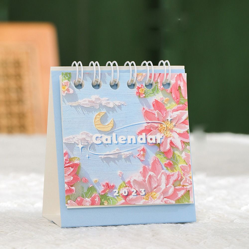 ICY63 Table Planner School Stationery Self Standing Schedule Planner ...