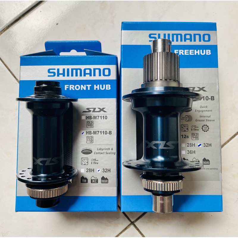Shimano SLX Hubs 12s Boost Microspline Front and Rear | Lazada PH