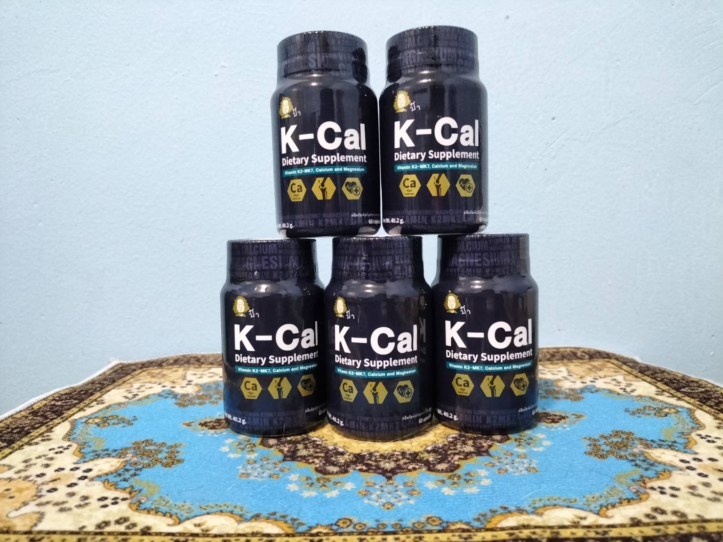 K-cal วิตามิน k2 แคลเซียม แมกนีเซียม โดยหมอนอกกะลา สันติ มานะดี | Lazada.co.th
