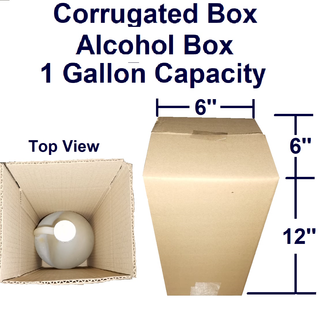 Alcohol Carton Boxes 1 Gal Capacity -Set of 10 pcs | Lazada PH