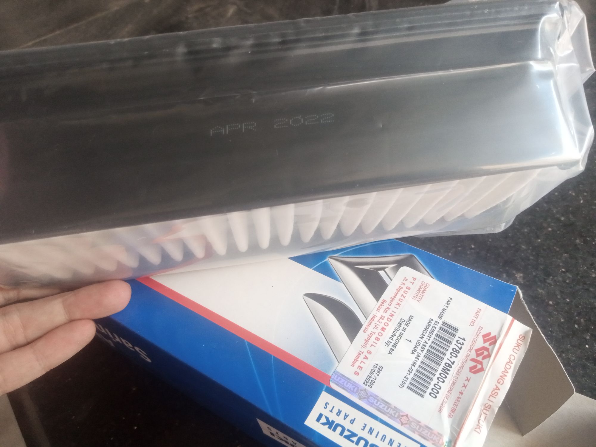 Air Filter Wagon R Cultus New Genuine Suzuki | Daraz.pk