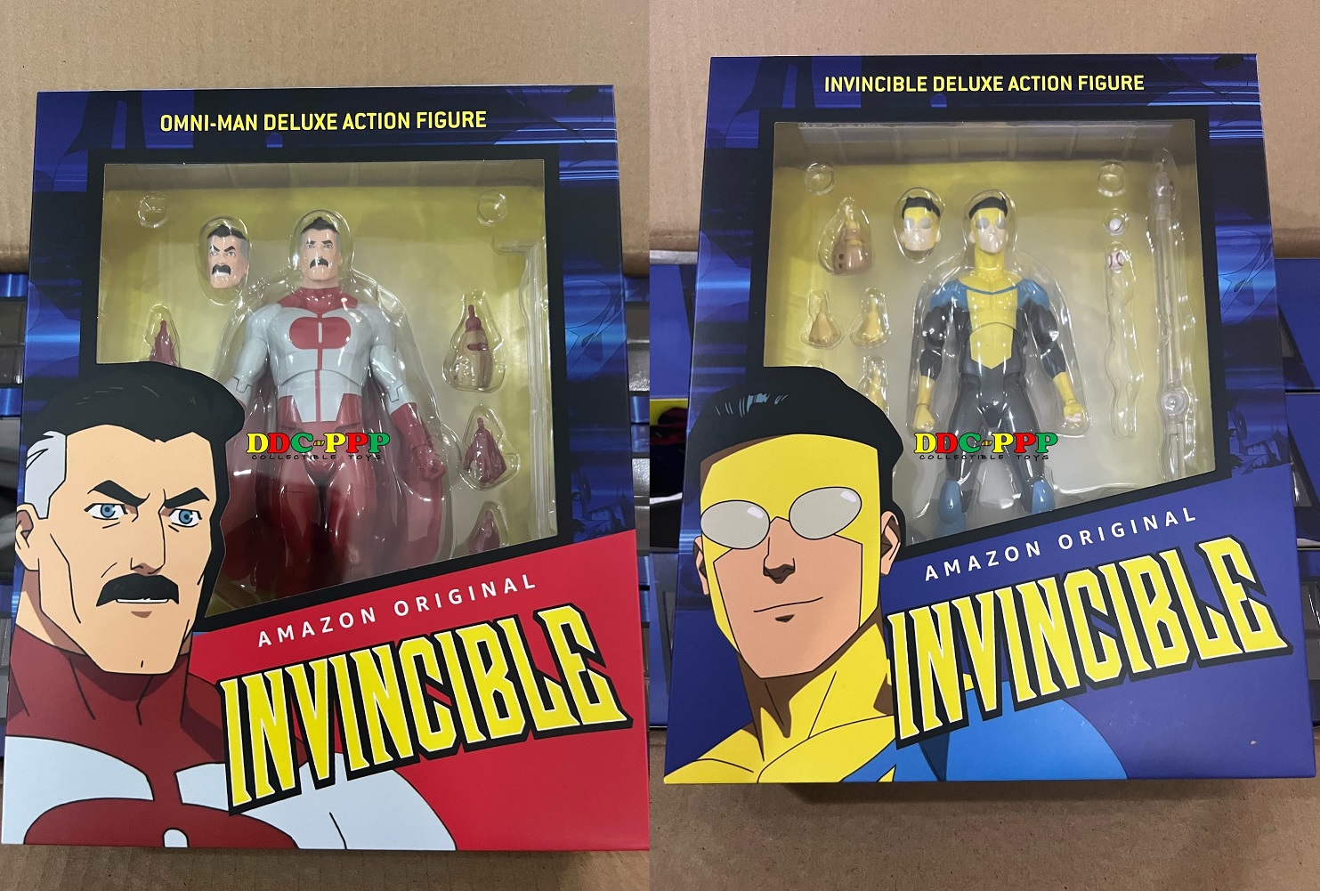 OMNI MAN and INVINCIBLE - INVINCIBLE SERIES SET OF 2 - DIAMOND SELECT ...