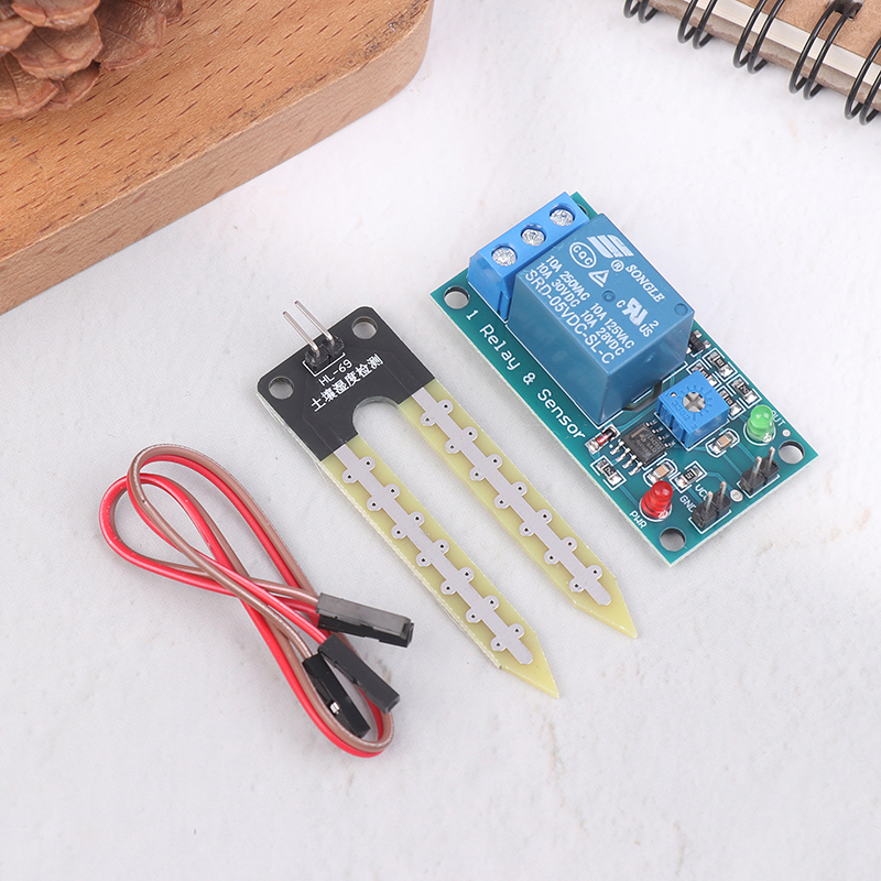 Soil Moisture Sensor Relay Control Module Automatic Watering Of The ...