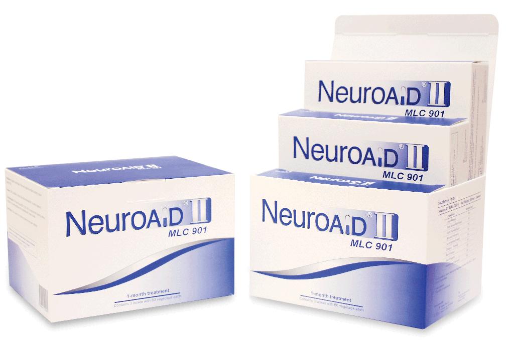 NEUROAID II MLC901 3X 60s - Natural Product to Improve Neurological ...
