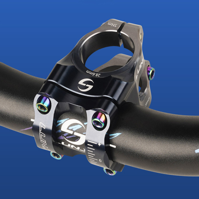 CNC Bicycle Stem For Bicycles, Ultra-light Hollow Short Stem, 35mm High ...