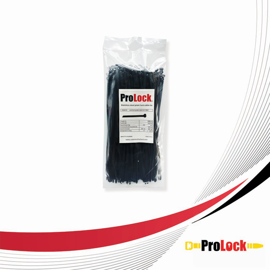ProLock เคเบิ้ลไทร์เขี้ยวล็อคสแตนเลส | Lazada.co.th