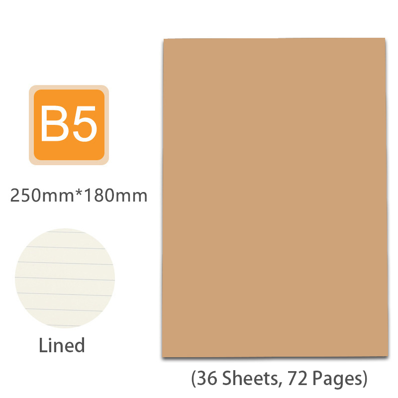 Notebook Exercise Book A5 B5 Lined Workbook Children Preschool Four ...